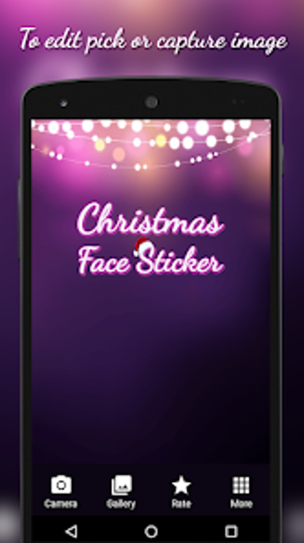 Christmas Face Stickers for Android - Download