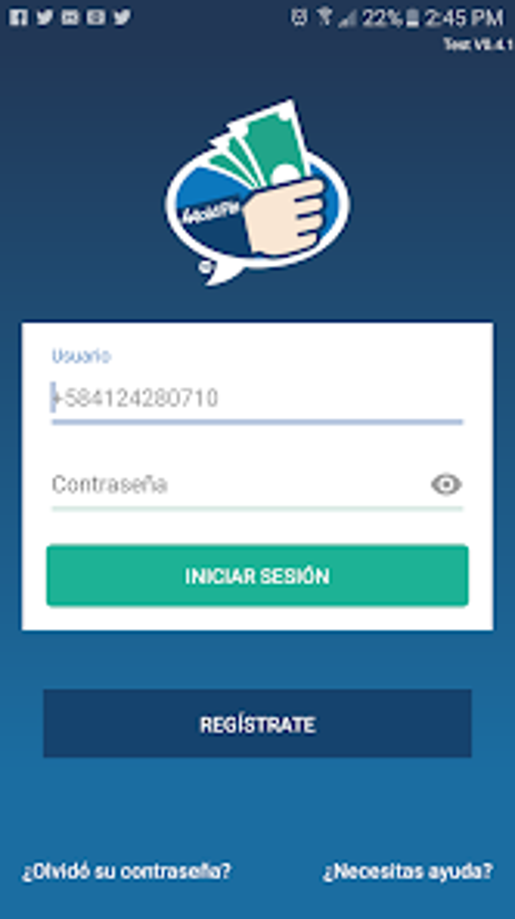 Hola Préstamo Cliente per Android - Download