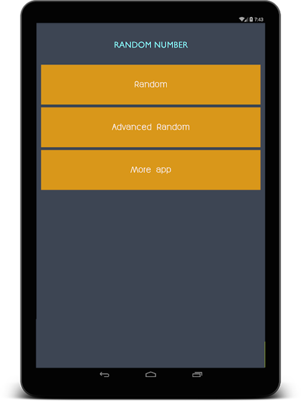Random numbers APK สำหรับ Android - ดาวน์โหลด
