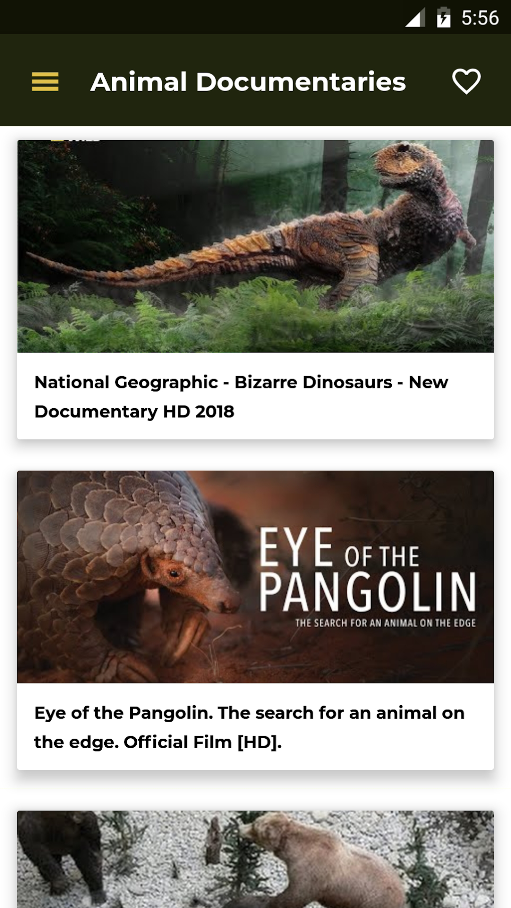 Animal Documentary para Android - Descargar