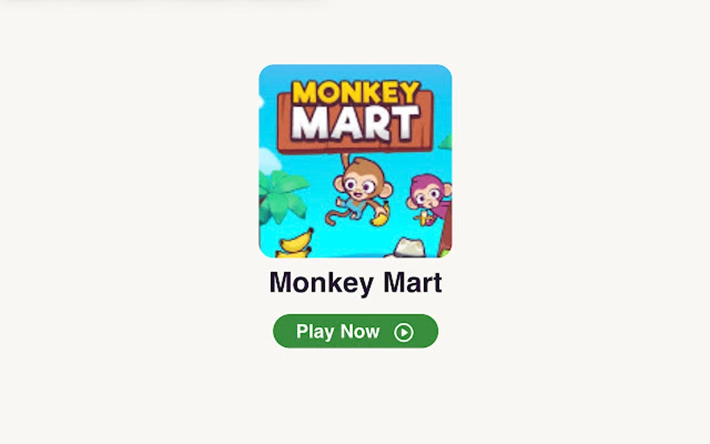 Monkey Mart สำหรับ Google Chrome - ส่วนขยาย ดาวน์โหลด