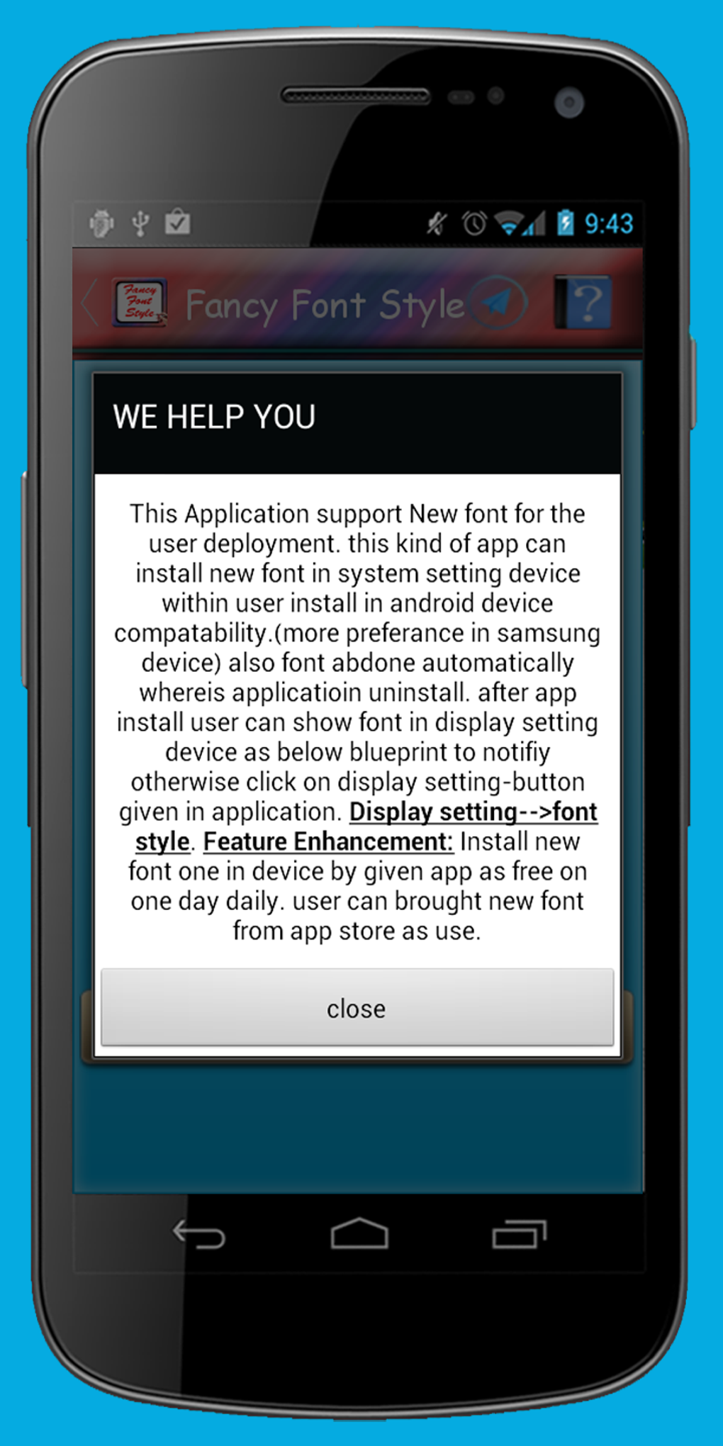 Fancy Font Style for Android - 無料・ダウンロード