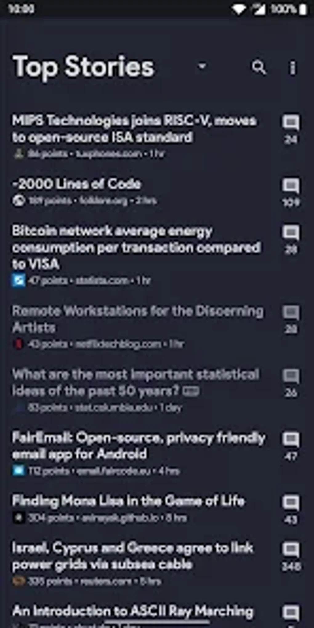 Harmonic for Hacker News for Android - Download