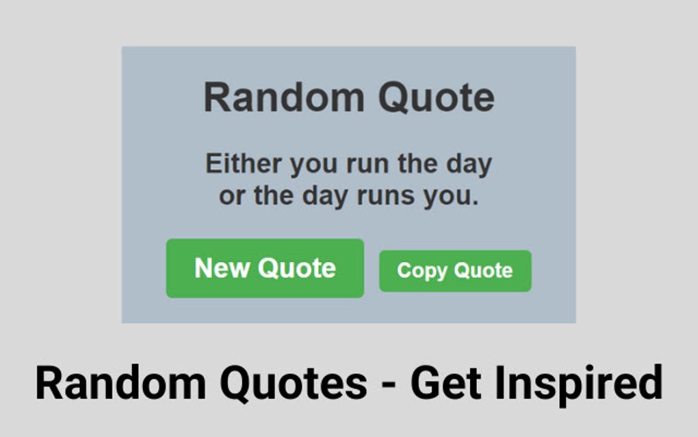 Random Quote para Google Chrome - Extensión Descargar