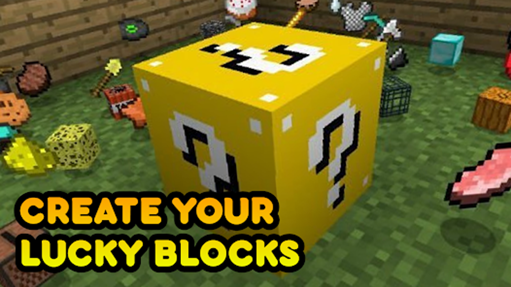 Lucky Block Addon for MC for Android - Download