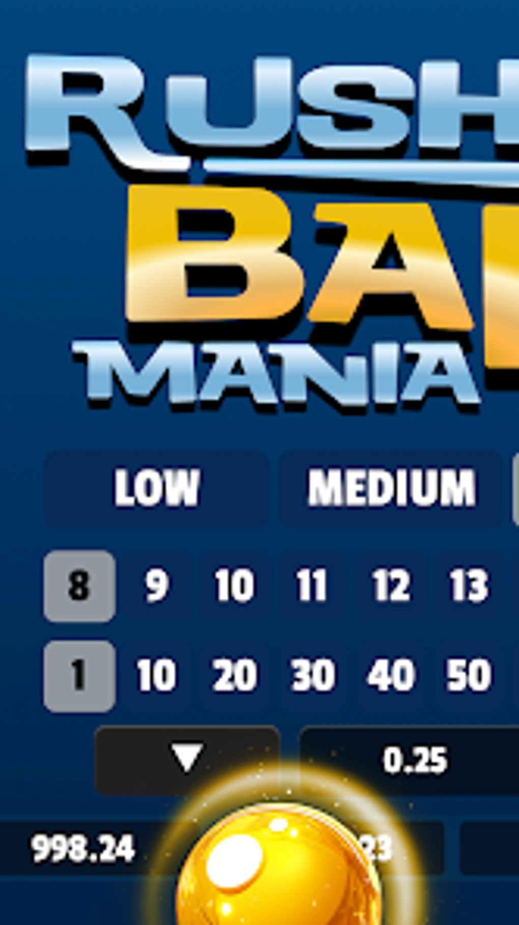 Rash Ball Mania สำหรับ Android - ดาวน์โหลด