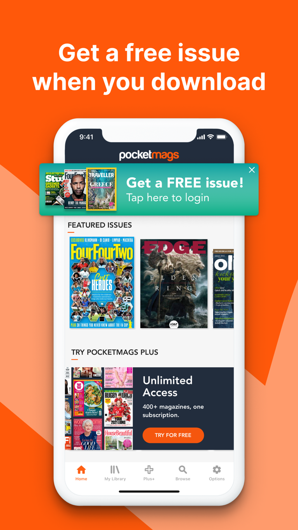 Pocketmags Digital Newsstand for iPhone - Download