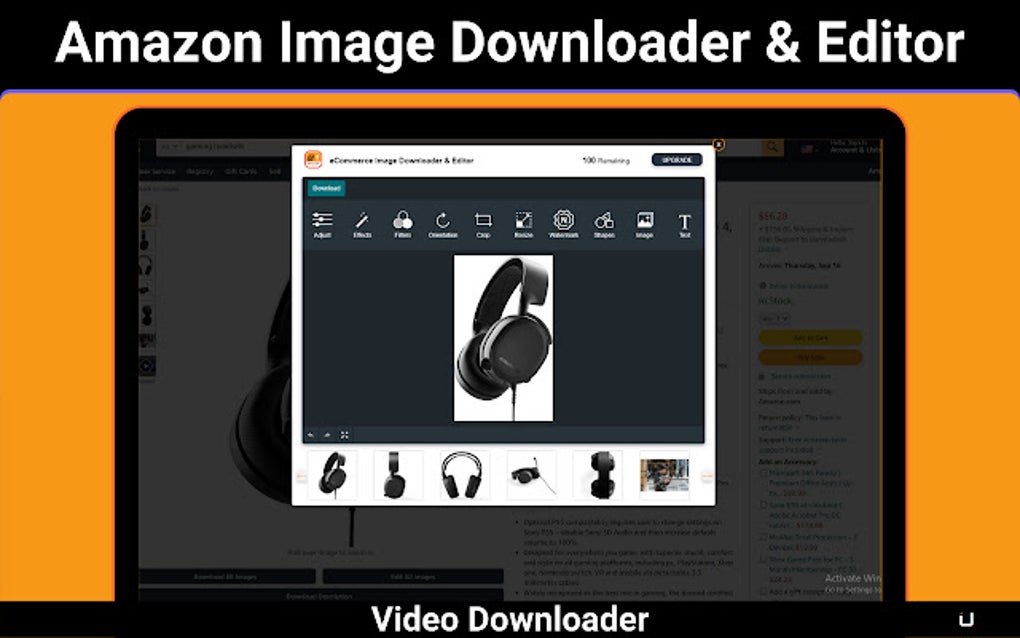 Amazon Image Downloader & Editor for Google Chrome - Extension Download