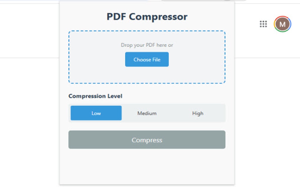 PDF Compressor - High-Quality, Secure, Fast สำหรับ Google Chrome - ส่วน ...