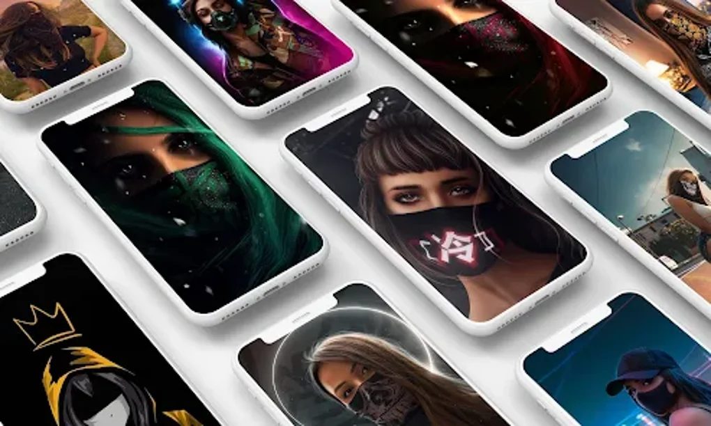 Android 용 Girl Mask Wallpaper - 다운로드