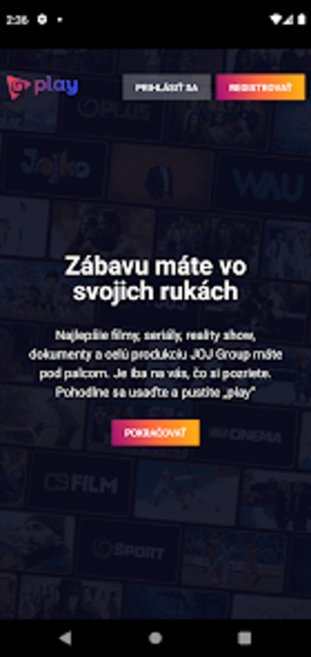 JOJ Play for Android - Download