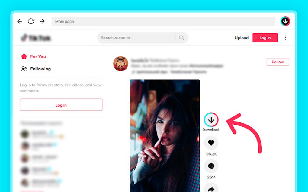 TikTok Video Keeper Google Chrome için - Eklenti İndir