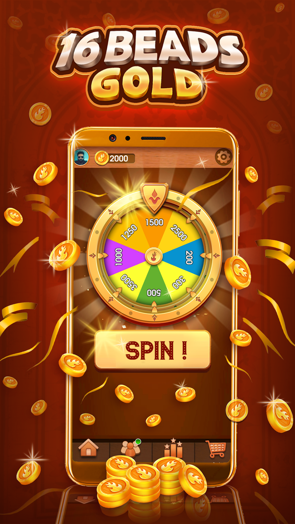 Bead 16 Gold : Sholo Guti Damroo Multiplayer 2021 Android 版 - 下载