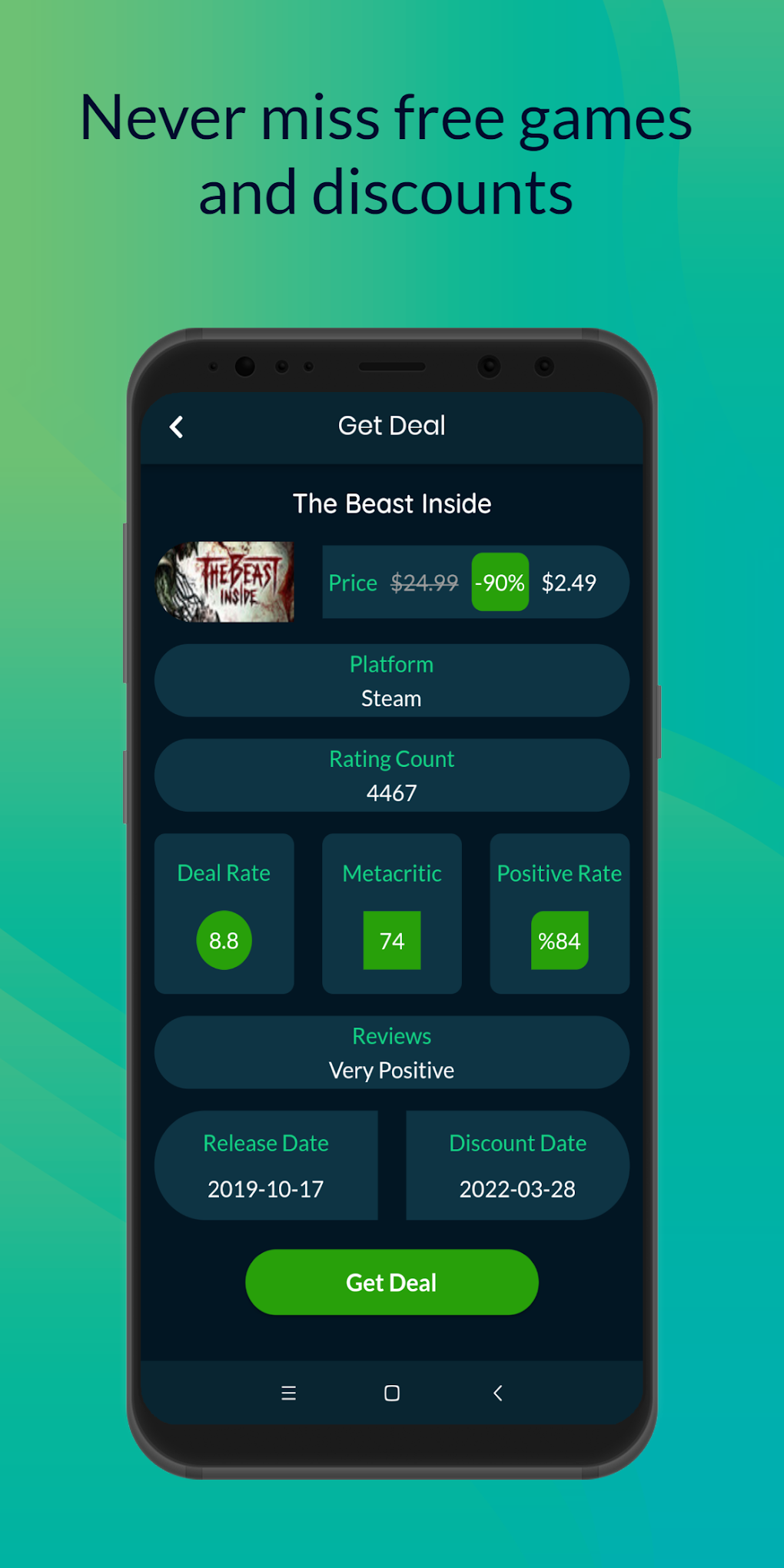 Get Games - Steam Epic Alert for Android - Download