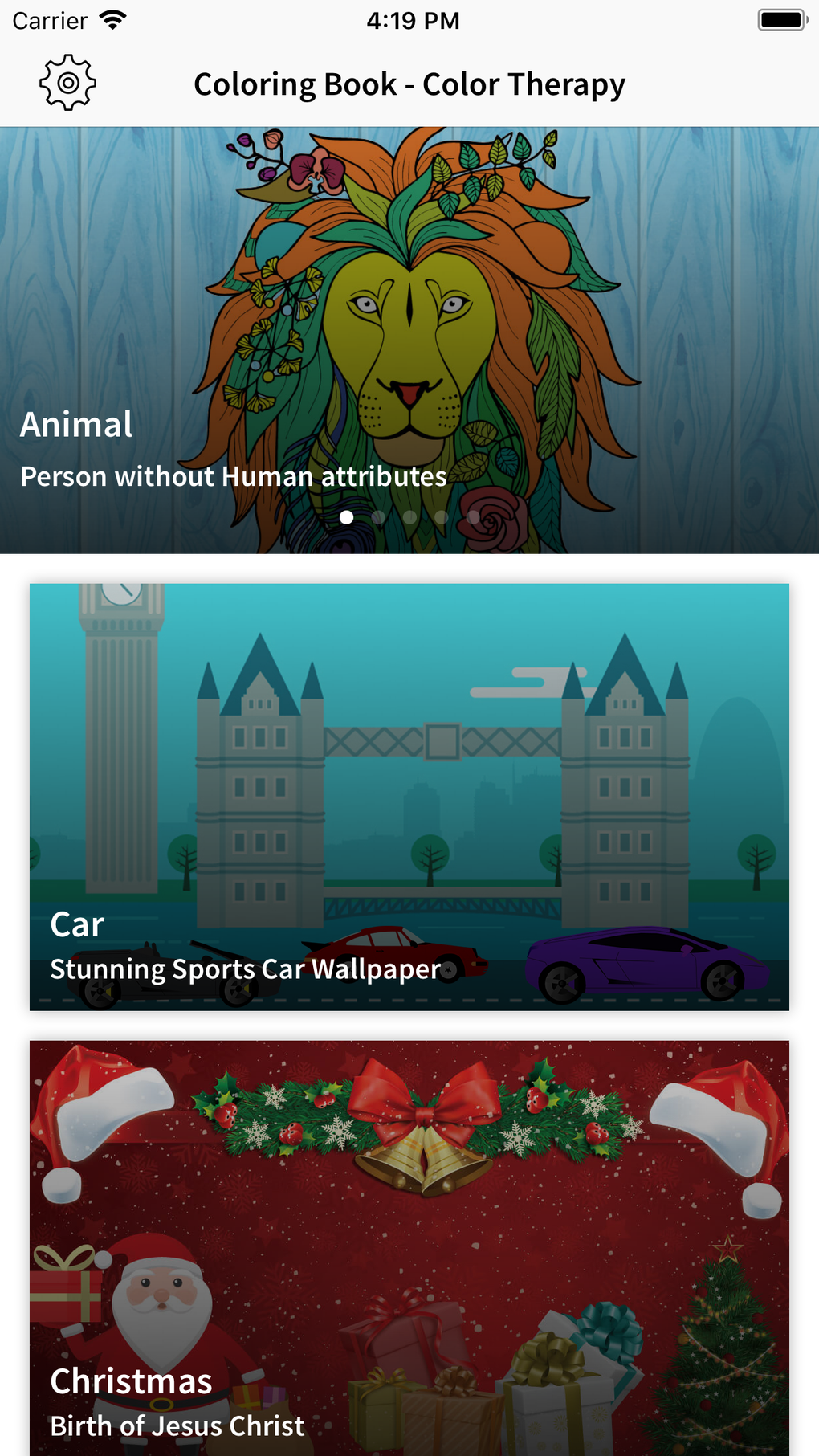 Coloring Book - Color Therapy para iPhone - Download