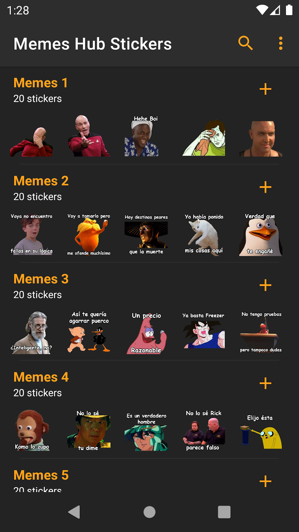 Memes Hub Stickers para Android - Descargar