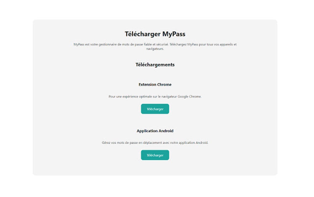 MyPass for Google Chrome - Extension Download