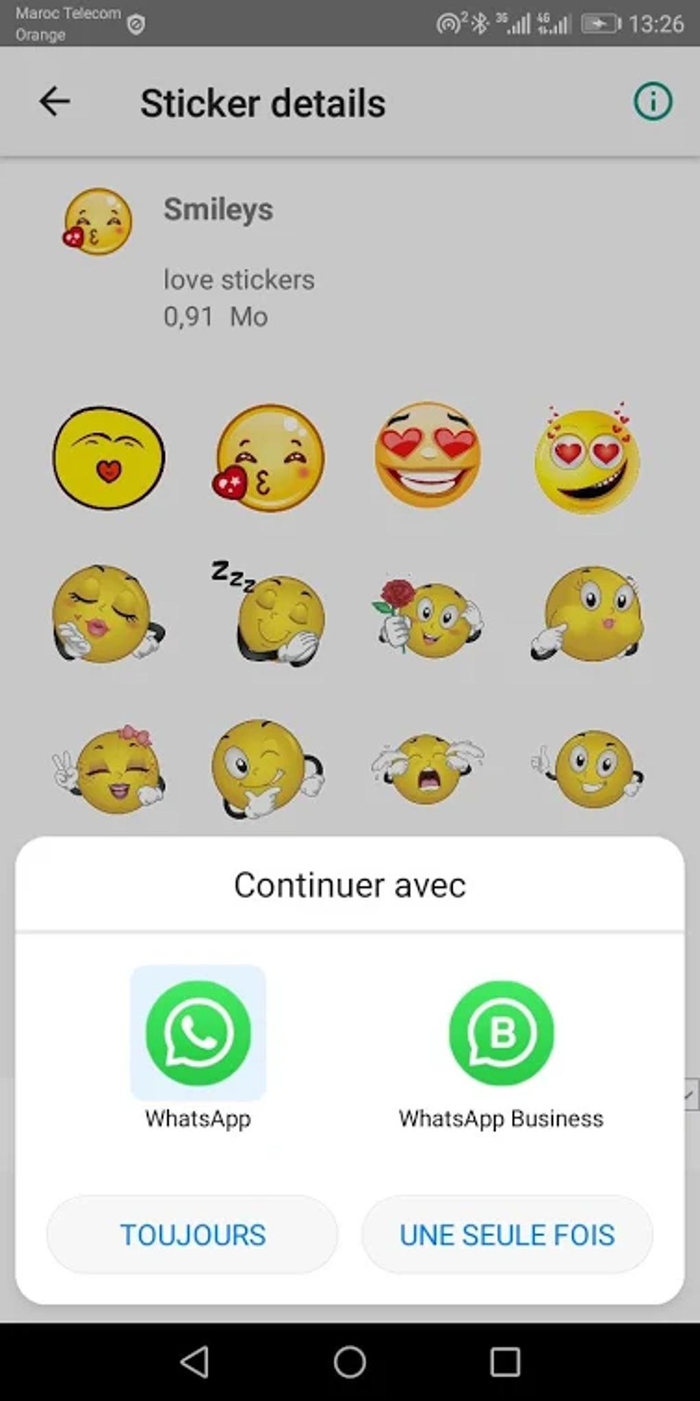 WAStickerApps - Stickers Love for Android - Download