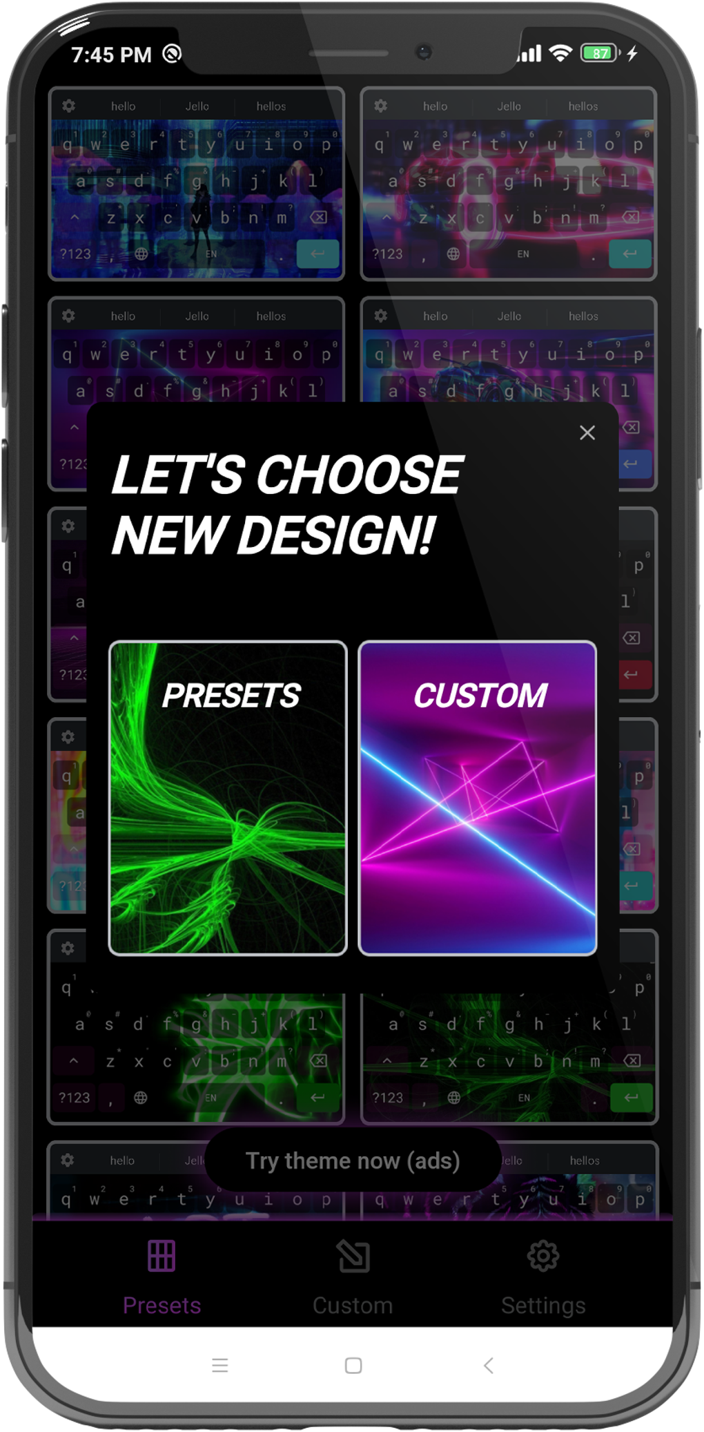 NeonSpecial: Keyboard Theme for Android - Download