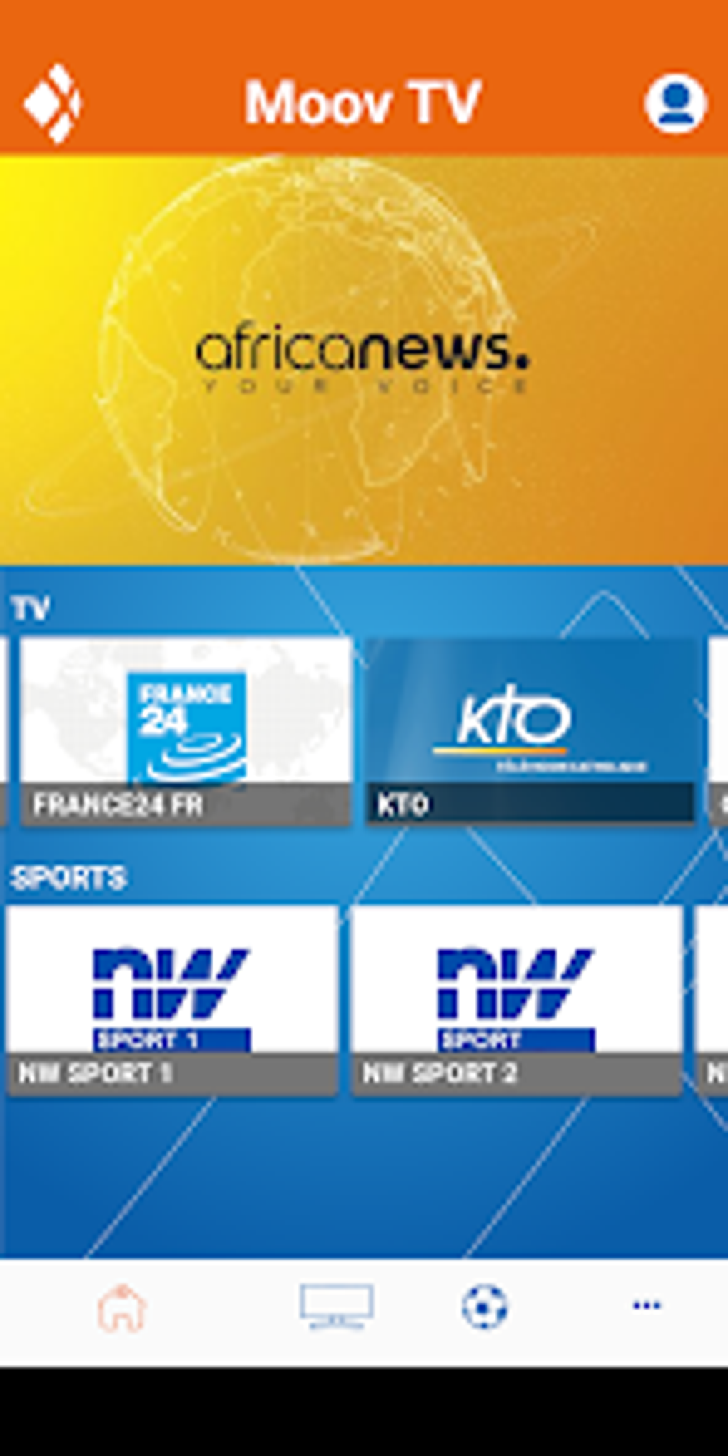 Moov TV für Android - Download