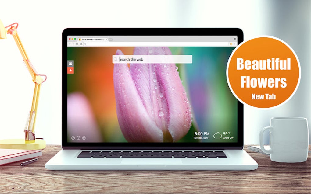 *NEW ANIMATED* Flowers HD Wallpapers New Tab for Google Chrome ...