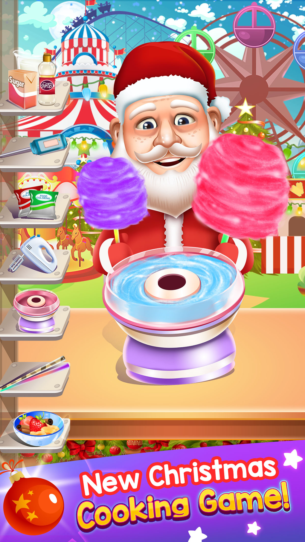 Santa Food Maker Cooking Kid Games Girl Boy for iPhone - Download