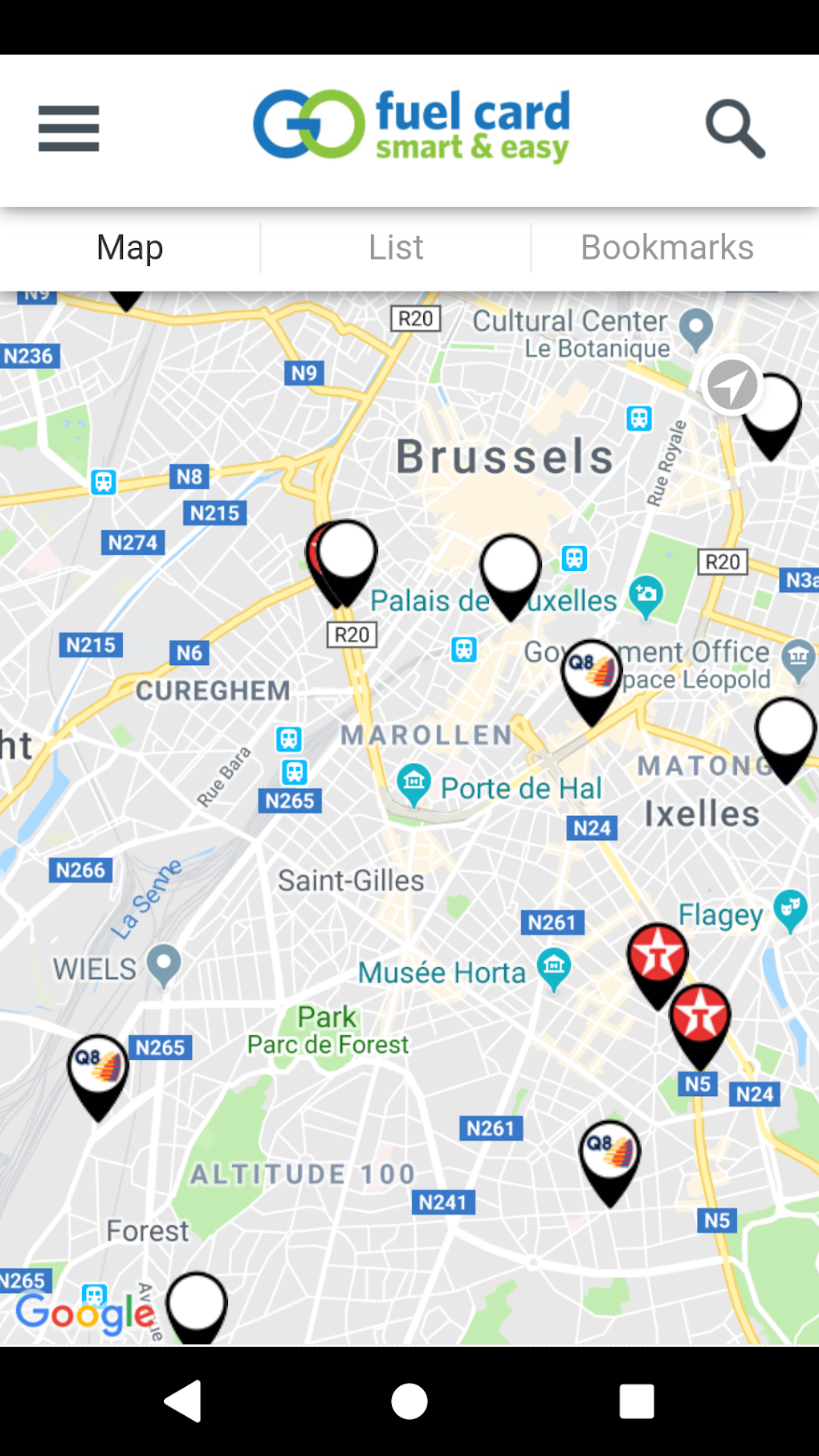 GO fuel card pour Android - Télécharger