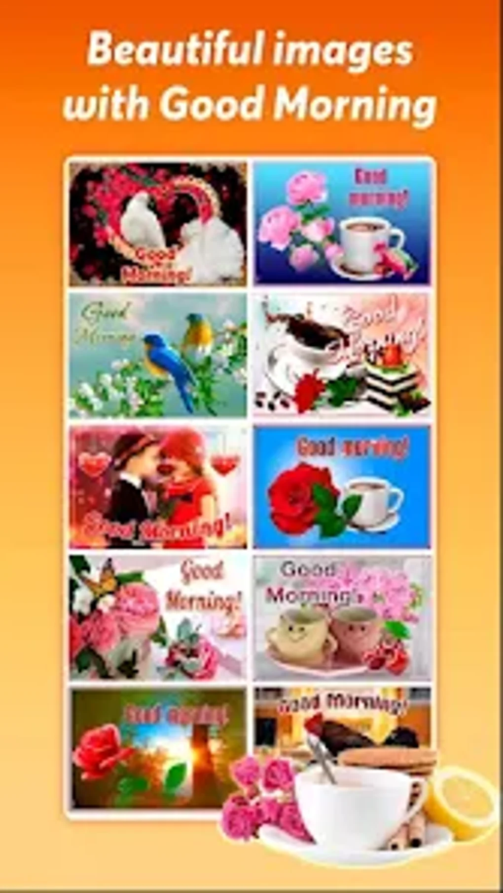 Good Morning and Night Images per Android - Download