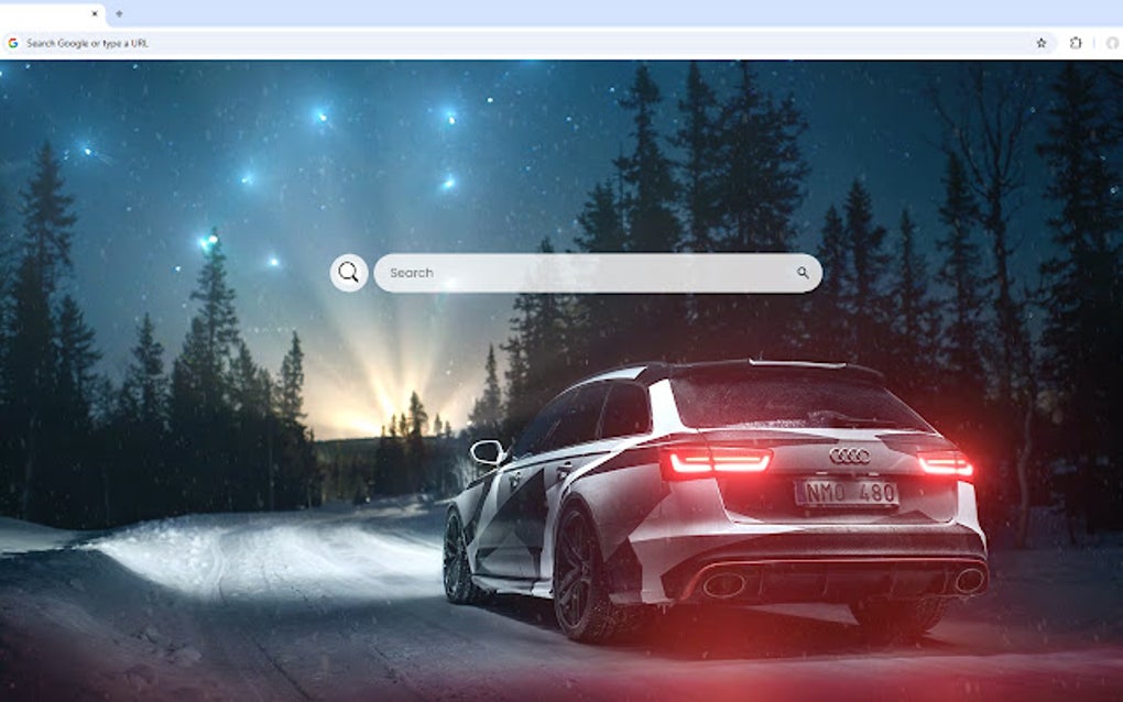Audi RS6 Live Wallpaper for Google Chrome - Extension Download