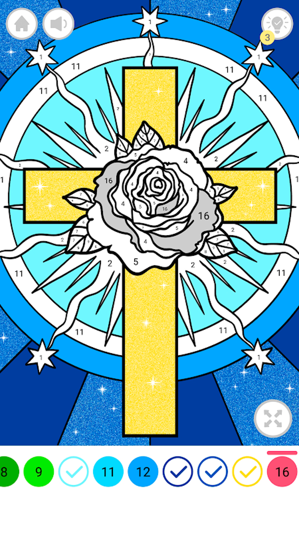 Bible Color by Number: Bible Coloring Book APK для Android — Скачать