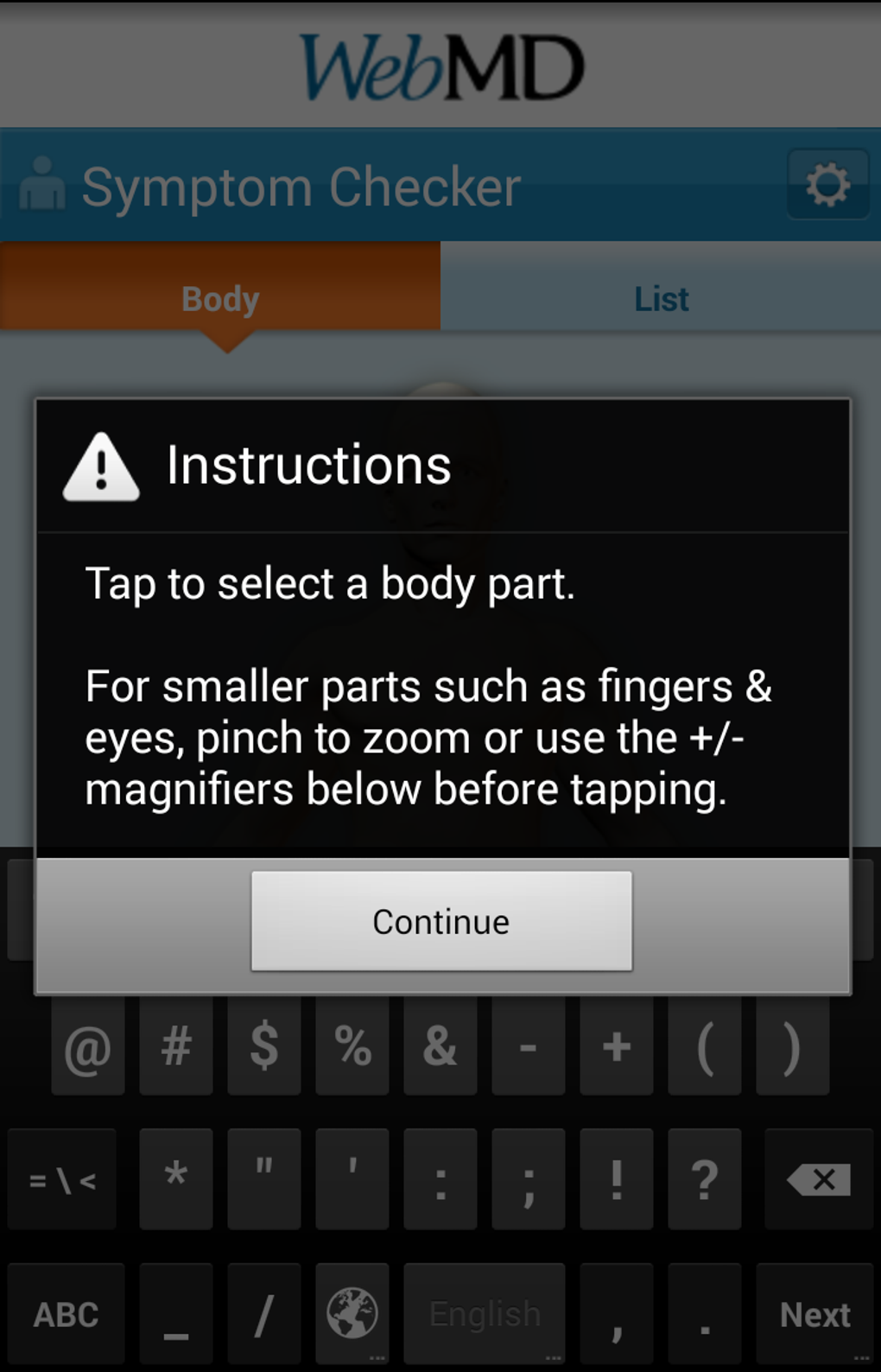 WebMD for Android - Download