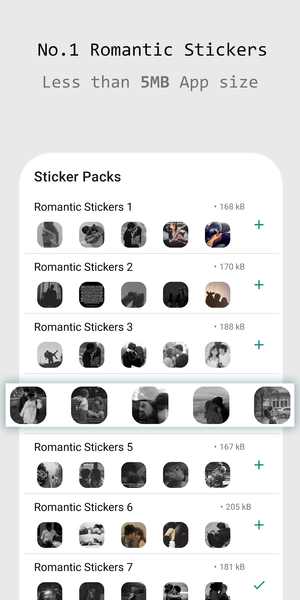 Romantic Stickers for WA - Love WAStickerApp APK for Android - Download