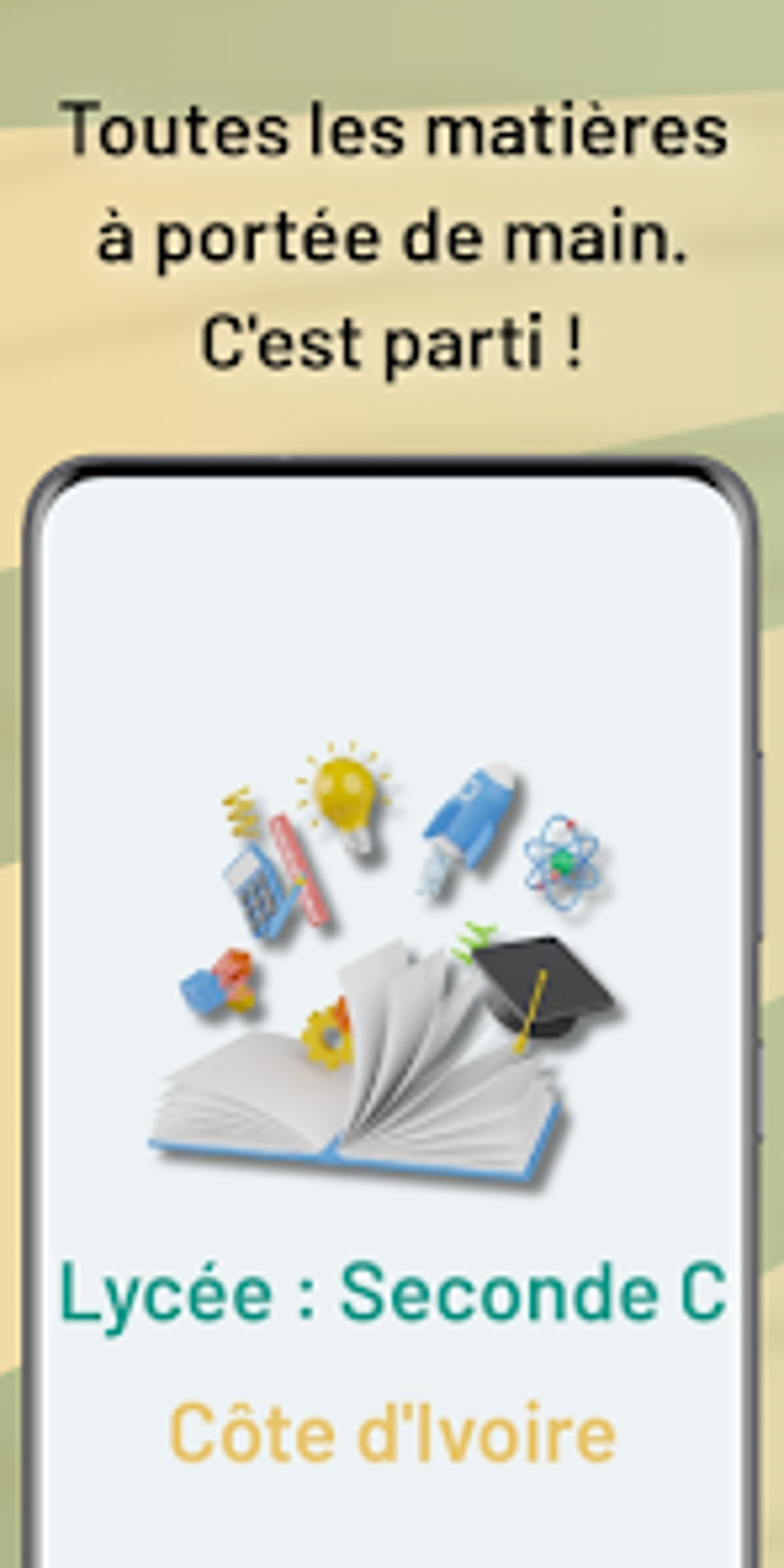 Seconde C : Cours Lycée CI pour Android - Télécharger