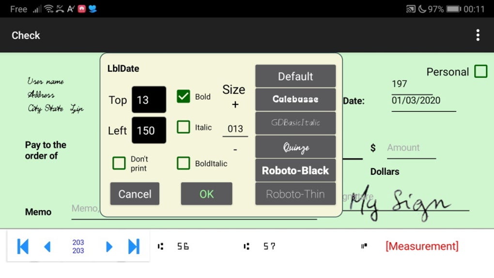 Check WriterLetter Basic for Android - Download