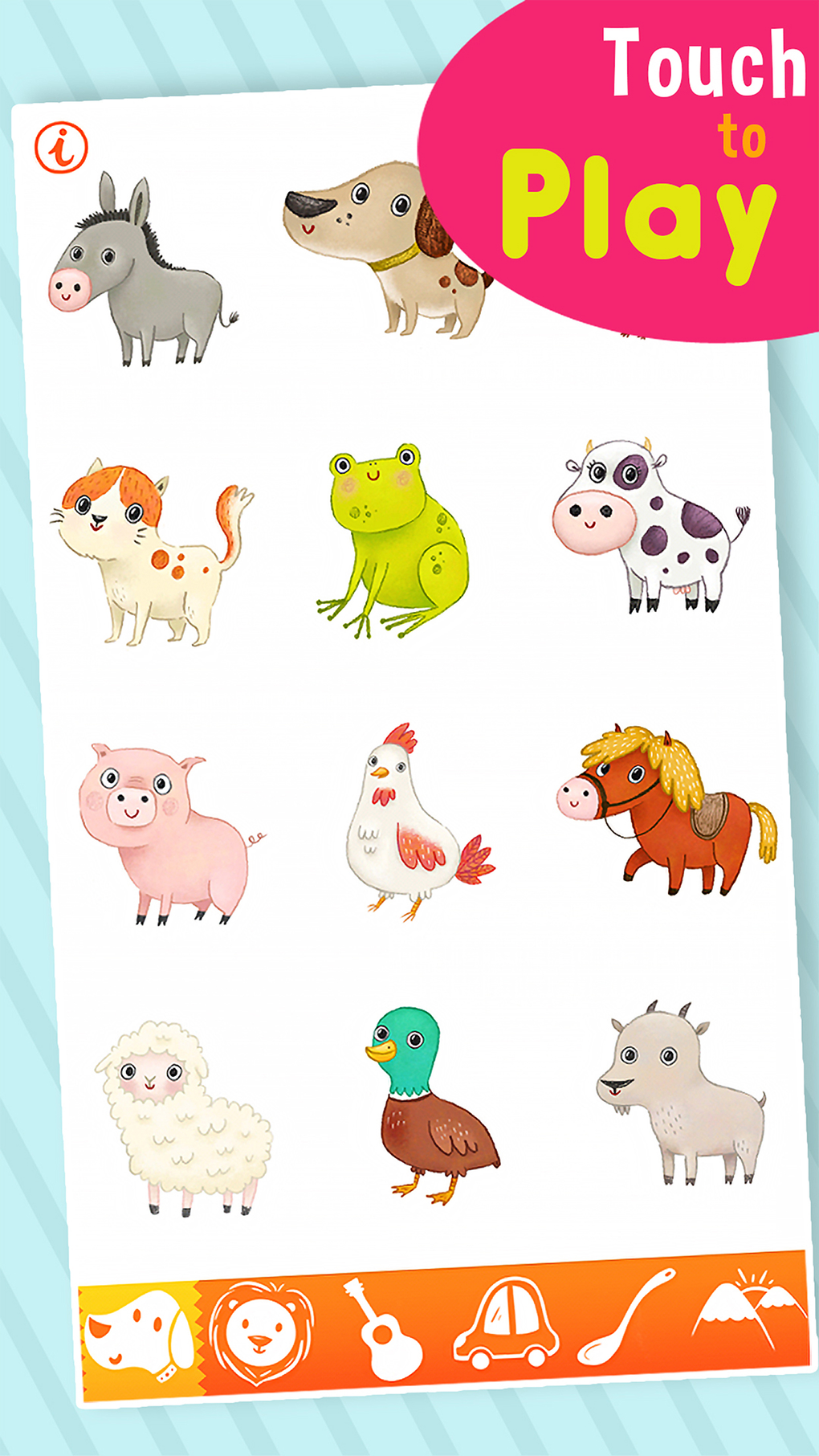 Toddler Sound 123 - Flashcards para iPhone - Descargar