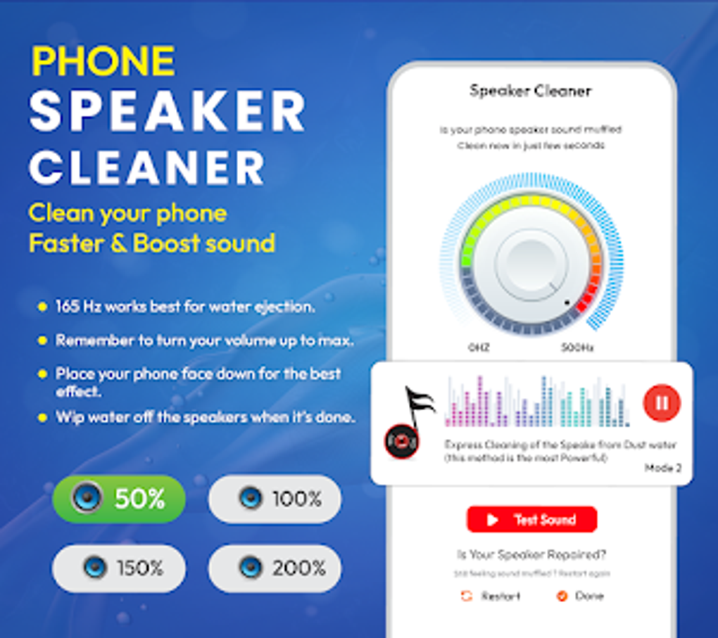 Speaker Cleaner - Remove Water for Android - Download