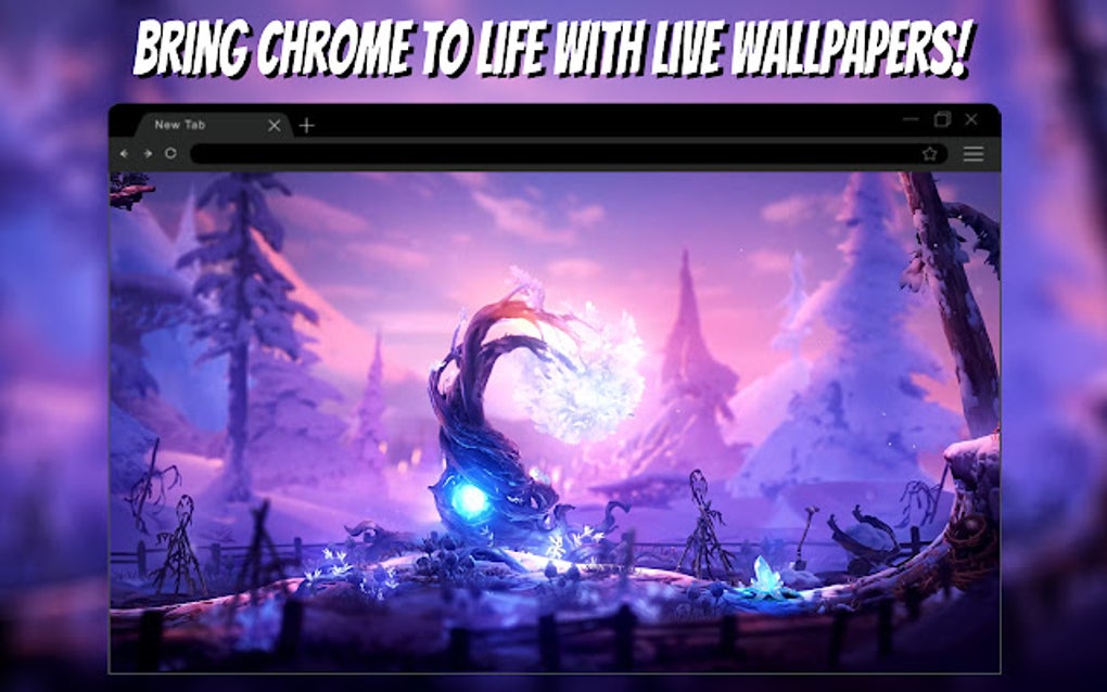 Ori Winter Tree 4K Live Wallpaper Gameograf for Google Chrome ...