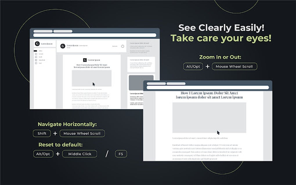 Just Zoom It! - See Clearly, Easily! for Google Chrome - Extension Download