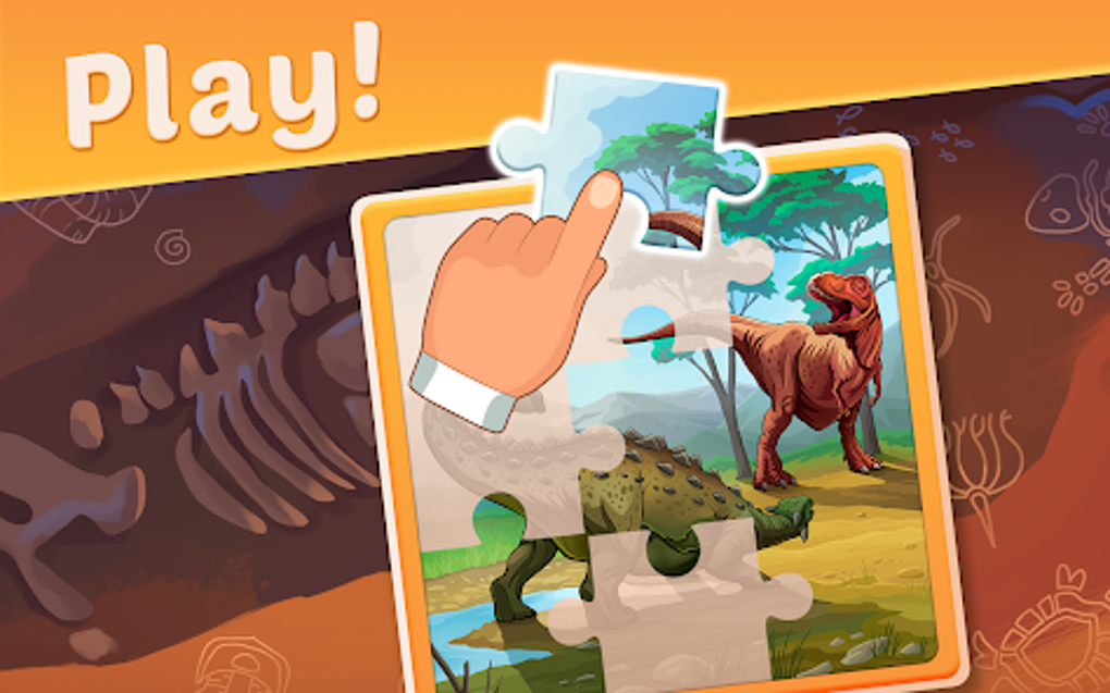 Dino puzzles for kids for Android - Download