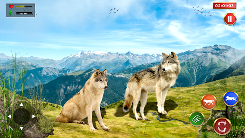 Wild Wolf Animal Simulator 3D for Android - Download