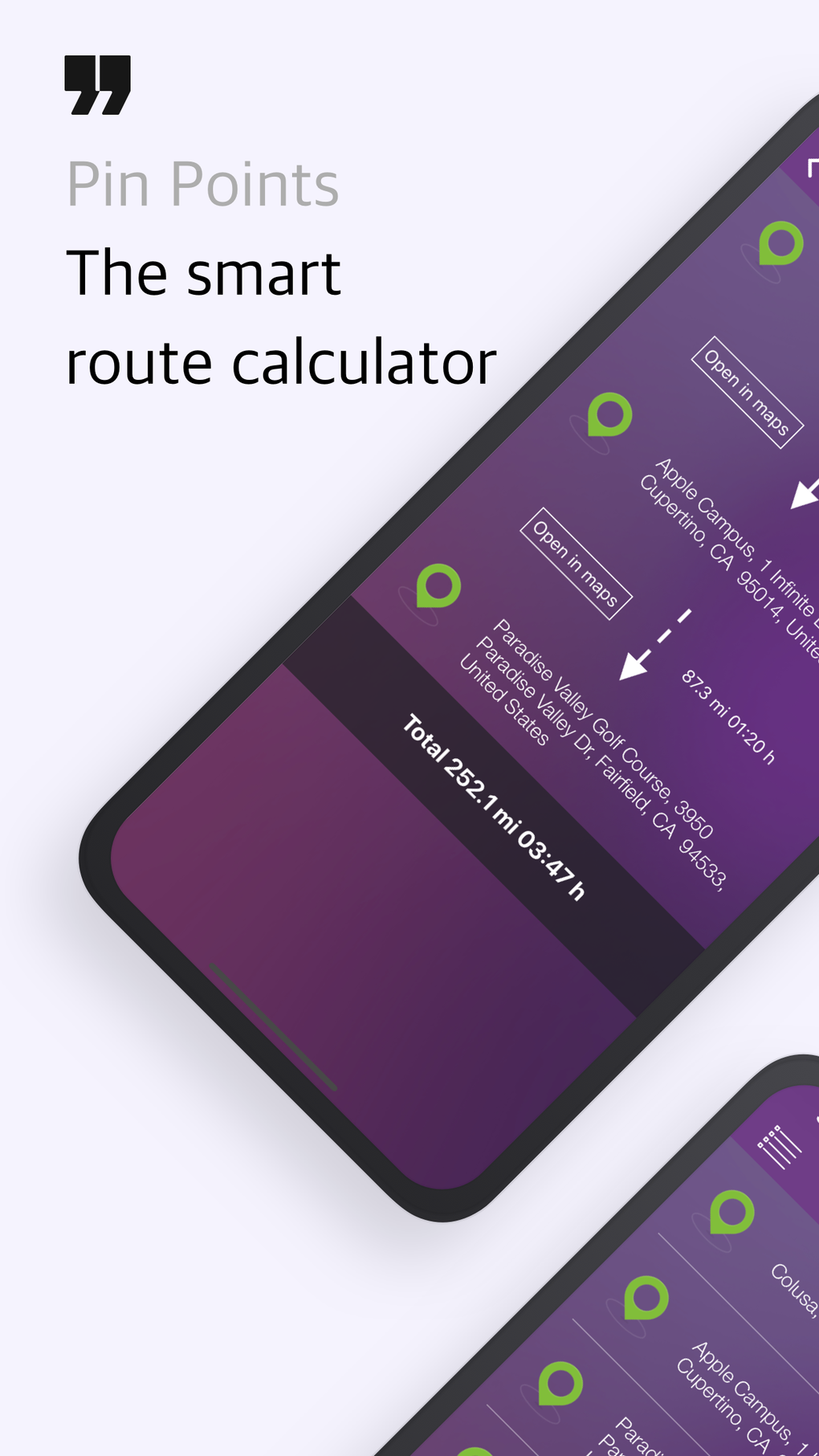 Pin Points Distance Calculator for iPhone - Download