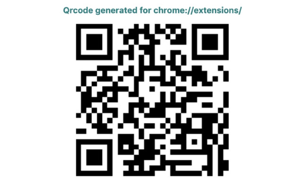 QR code generator para Google Chrome - Extensión Descargar