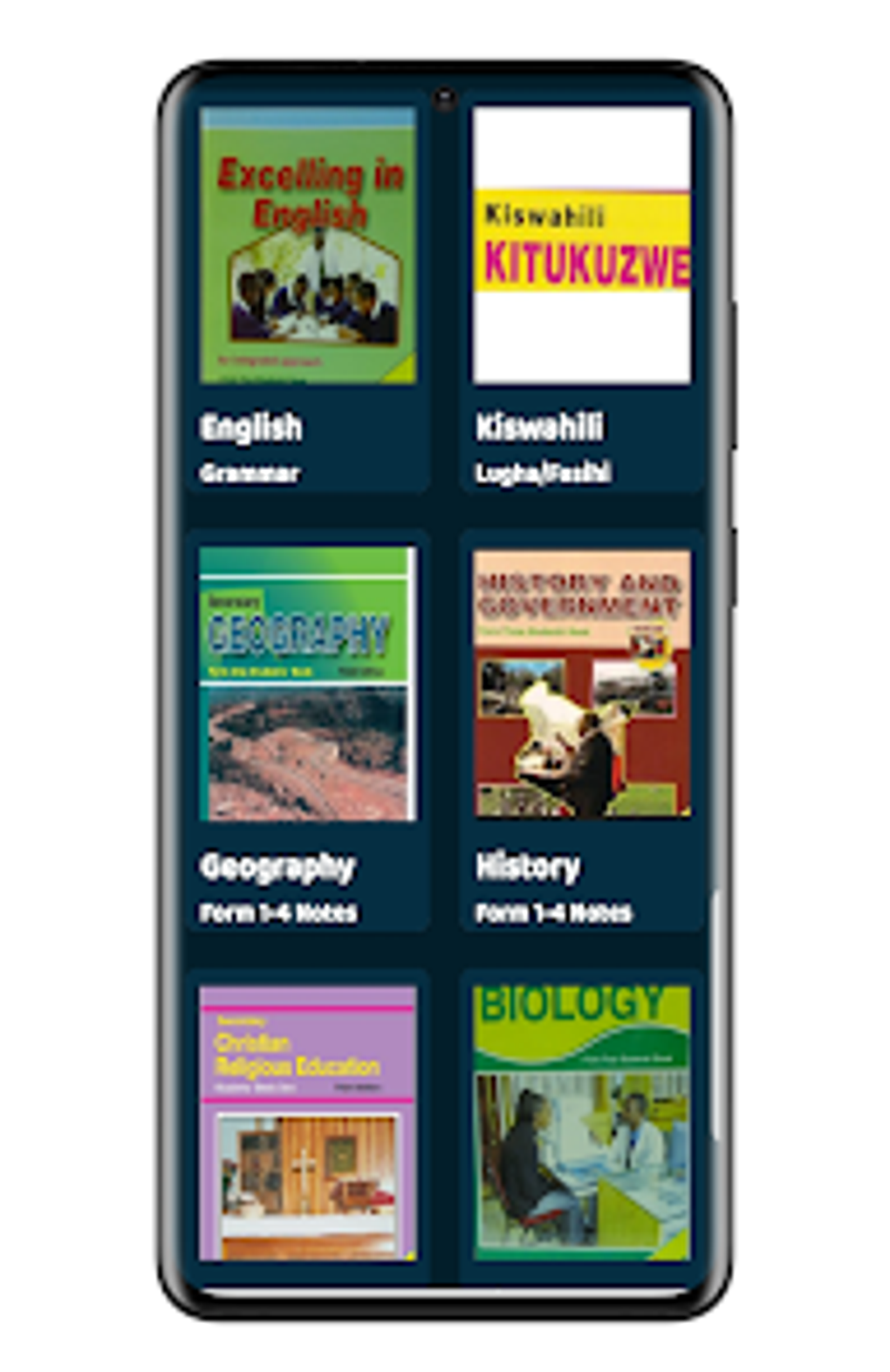 KCSE Revision App All Subjects for Android - Download