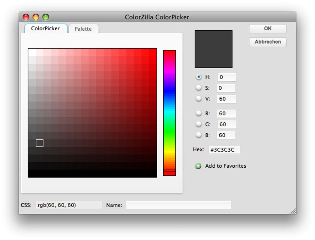 Colorzilla für Mac - Download