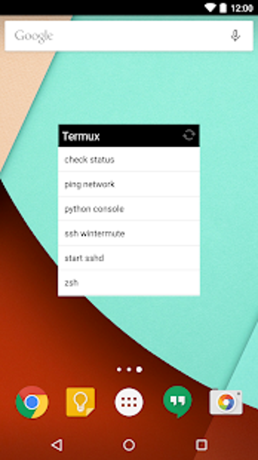 Termux:Widget para Android - Descargar