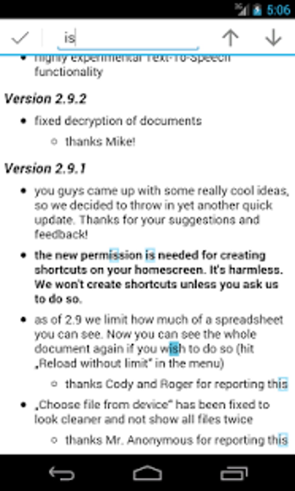 LibreOffice OpenOffice document reader ODF APK for Android - Download