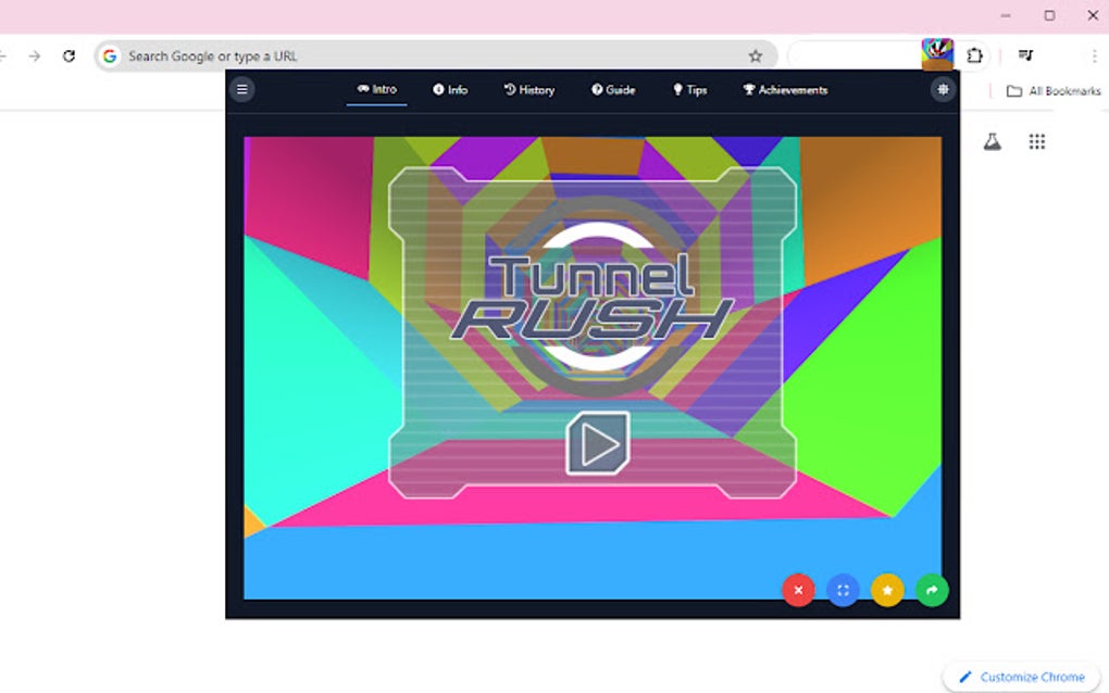 Tunnel Rush Unblocked for Google Chrome - Extension Download