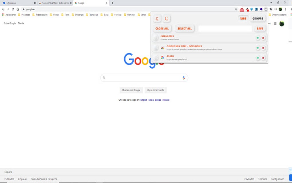 Tab Organizer Google Chrome 용 - 확장 프로그램 다운로드