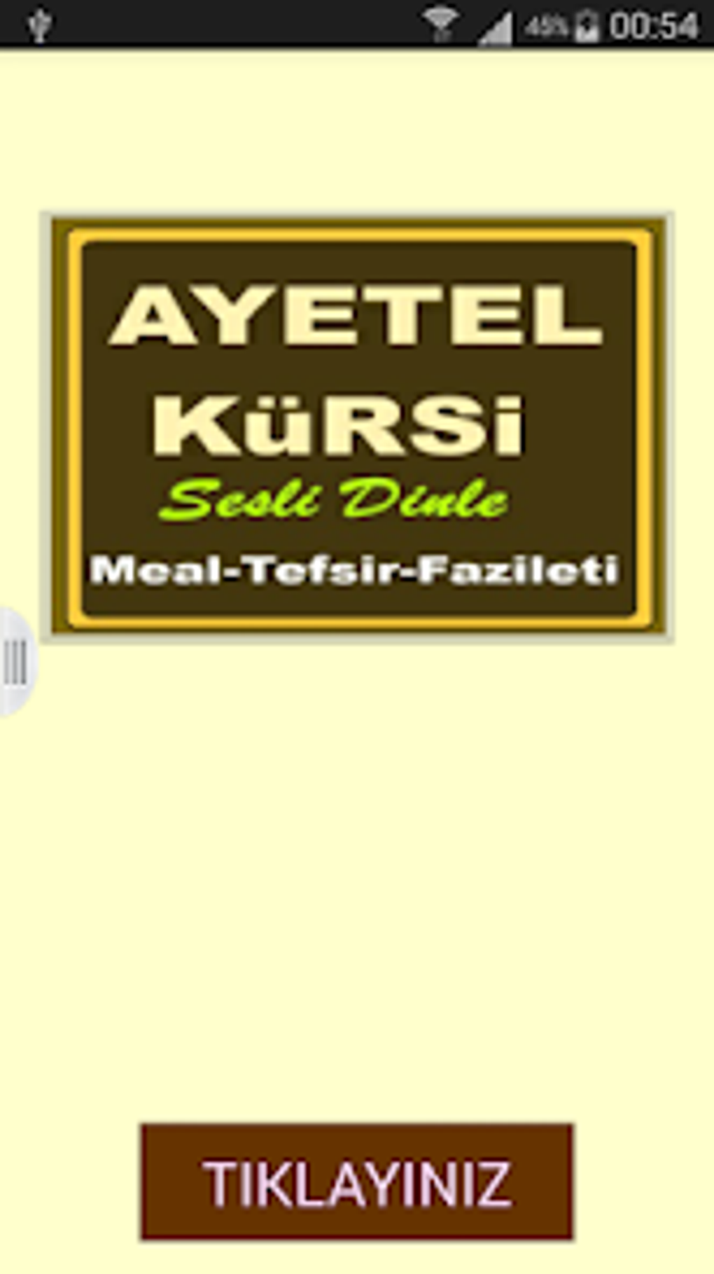 Ayetel Kürsi İndir İnternetsiz for Android - Download