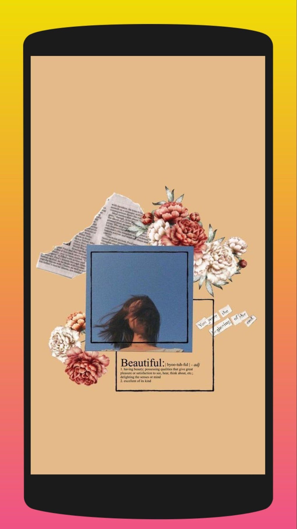 Collage Aesthetic Wallpaper for Android - Download